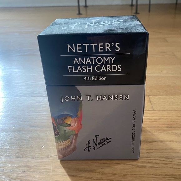 Netters Other Netters Anatomy Flash Cards 4th Edition Poshmark